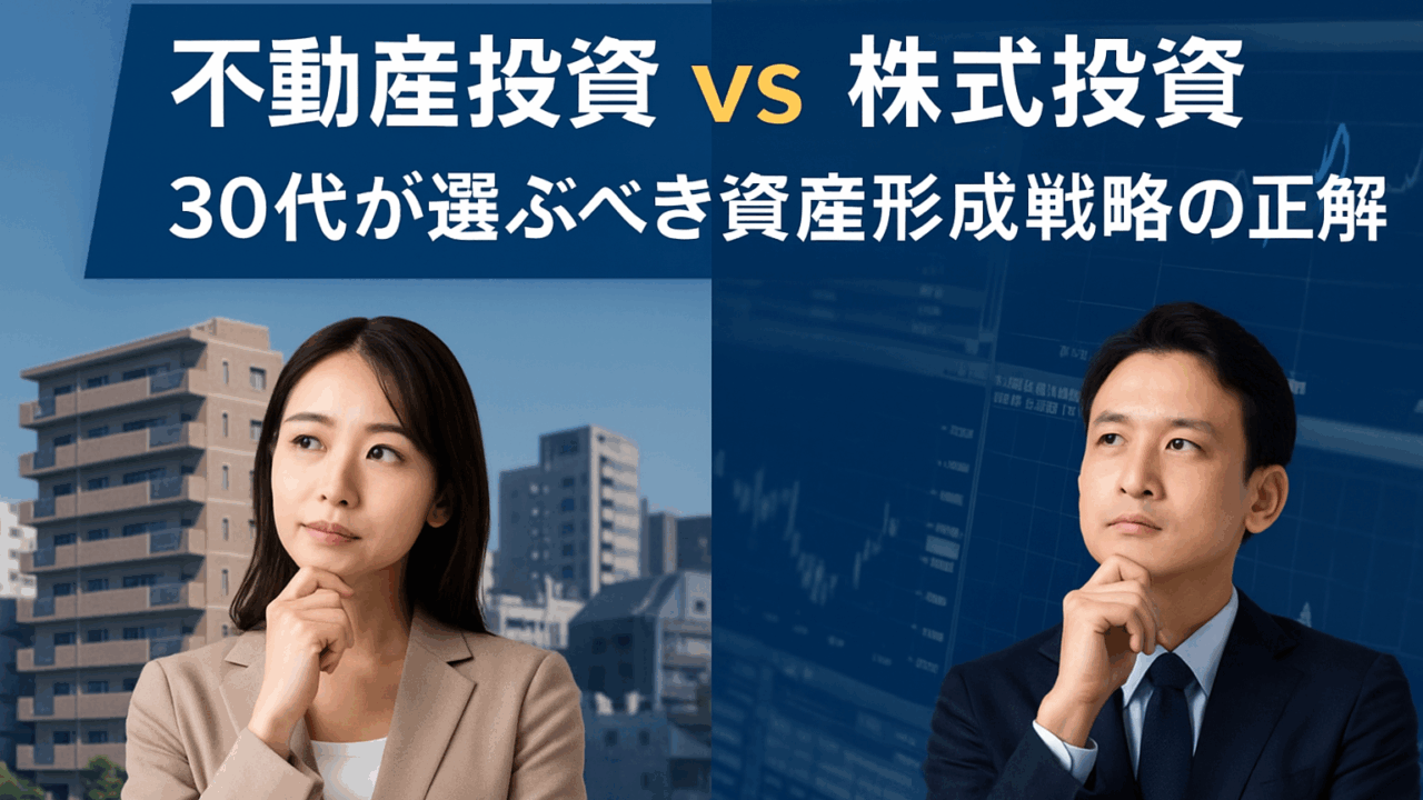 新NISA vs 不動産投資｜30代の資産形成戦略｜CHOICE+