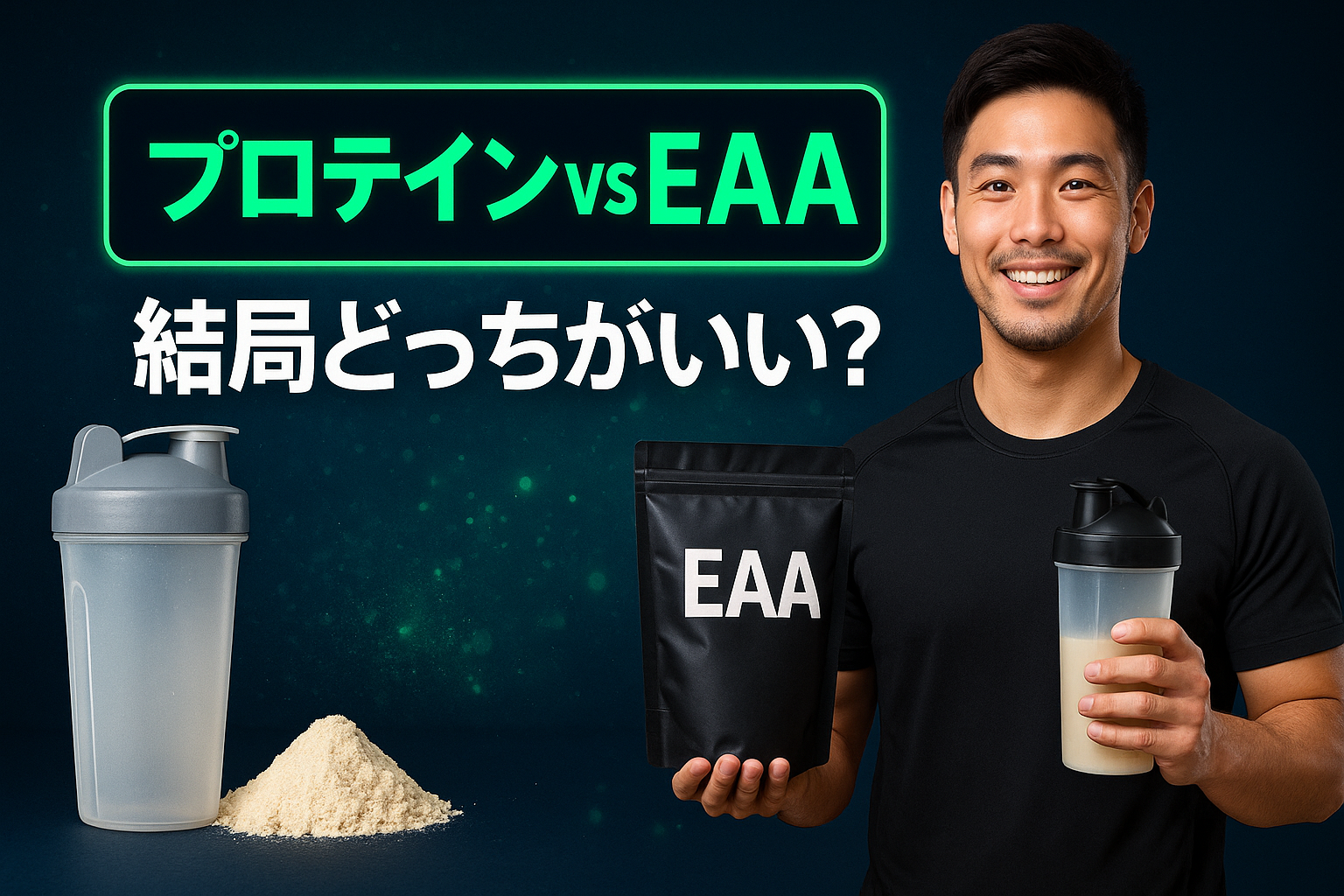 プロテイン vs EAA ｜目的・タイミング別におすすめを徹底解説｜CHOICE+